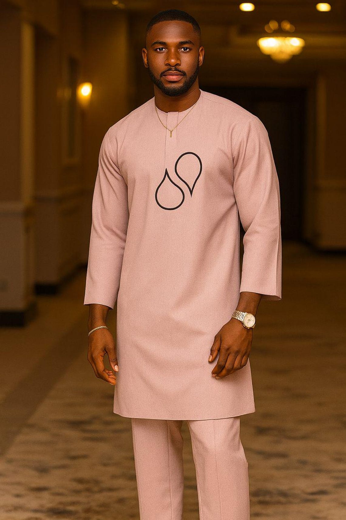 Men's Handmade Senator Suit | Traditional African Wedding Attire - Etsy