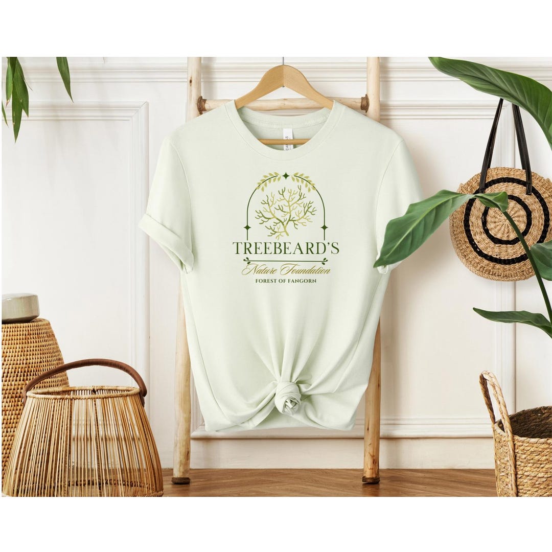 Treebeard Lord of the Rings Themed Unisex Tee, Short Sleeve T-shirt ...
