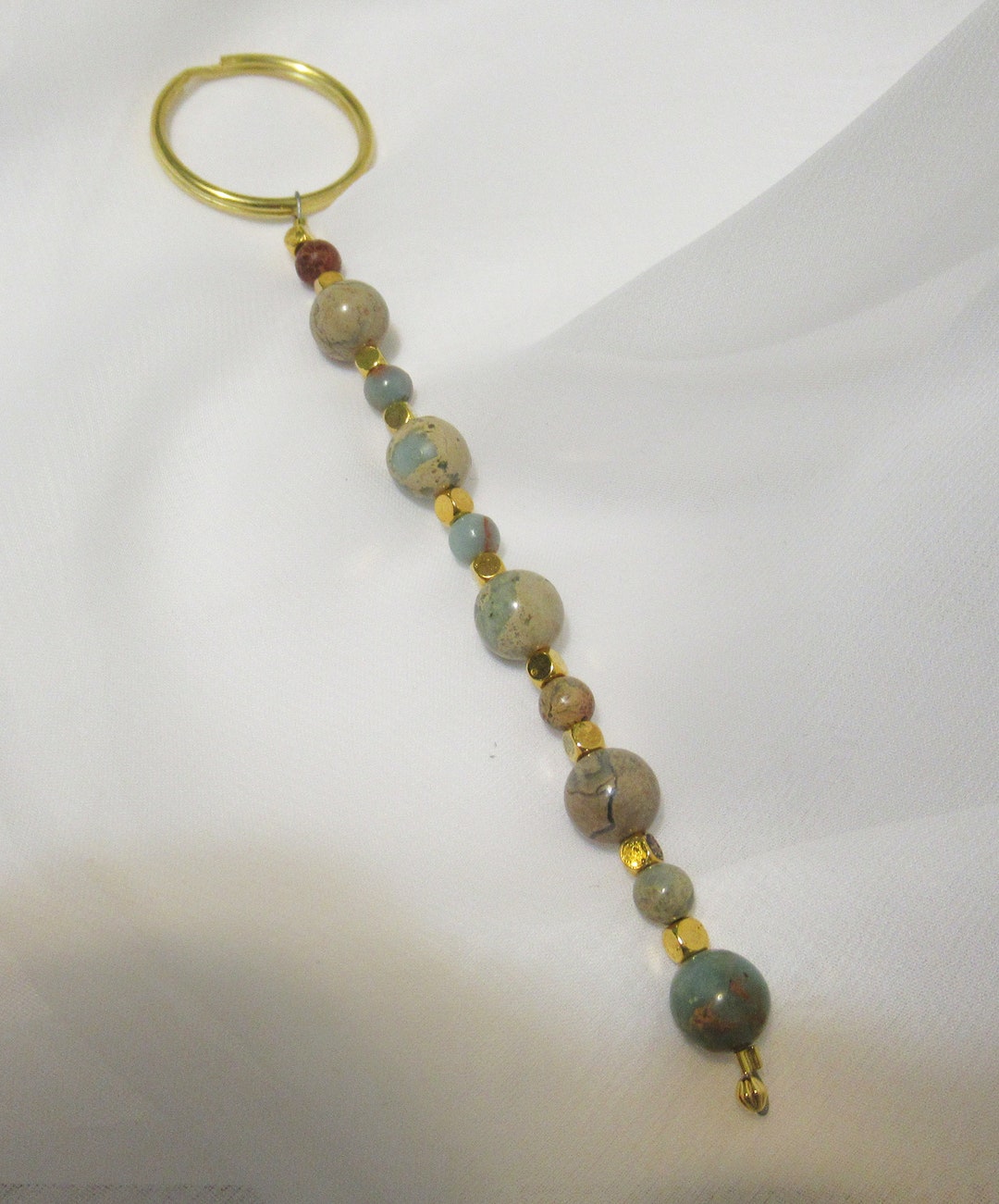 African Opal Keychain, Gift Under 20 - Etsy