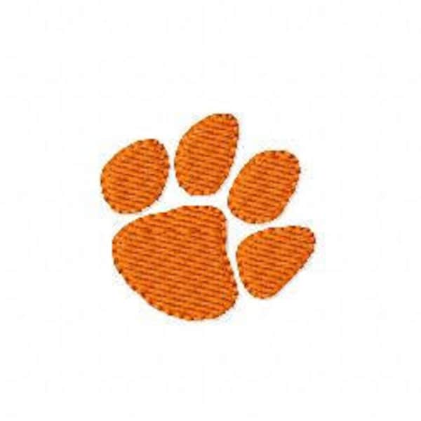 Clemson Paw Print - Etsy