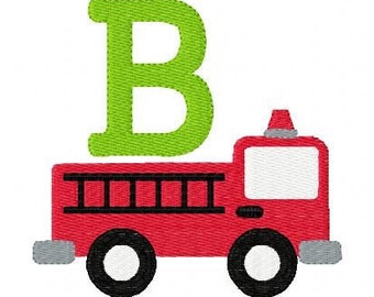 Firefighter alphabet | Etsy