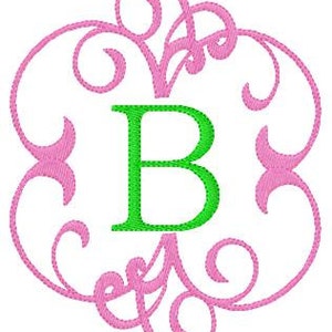 Machine Embroidery Monogram Design Set, Machine Embroidery Designs ...