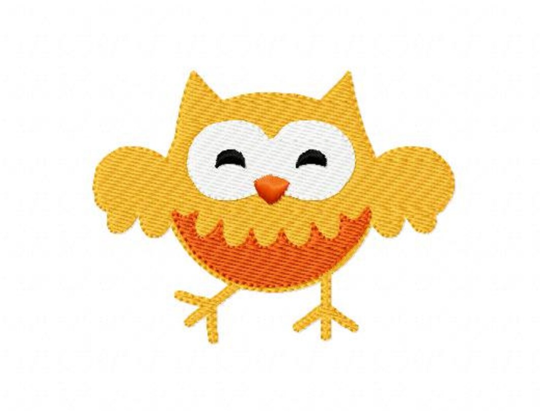 Embroidery Design, Dancing Owl INSTANT DOWNLOAD - Etsy