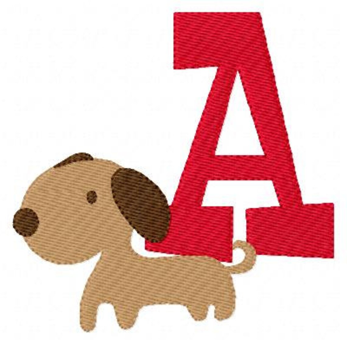 Puppy // Dog // Machine Embroidery Monogram Design Set - Etsy