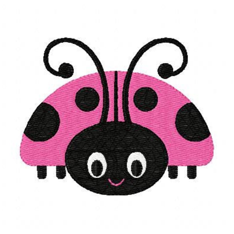 Ladybug Embroidery Design - Etsy