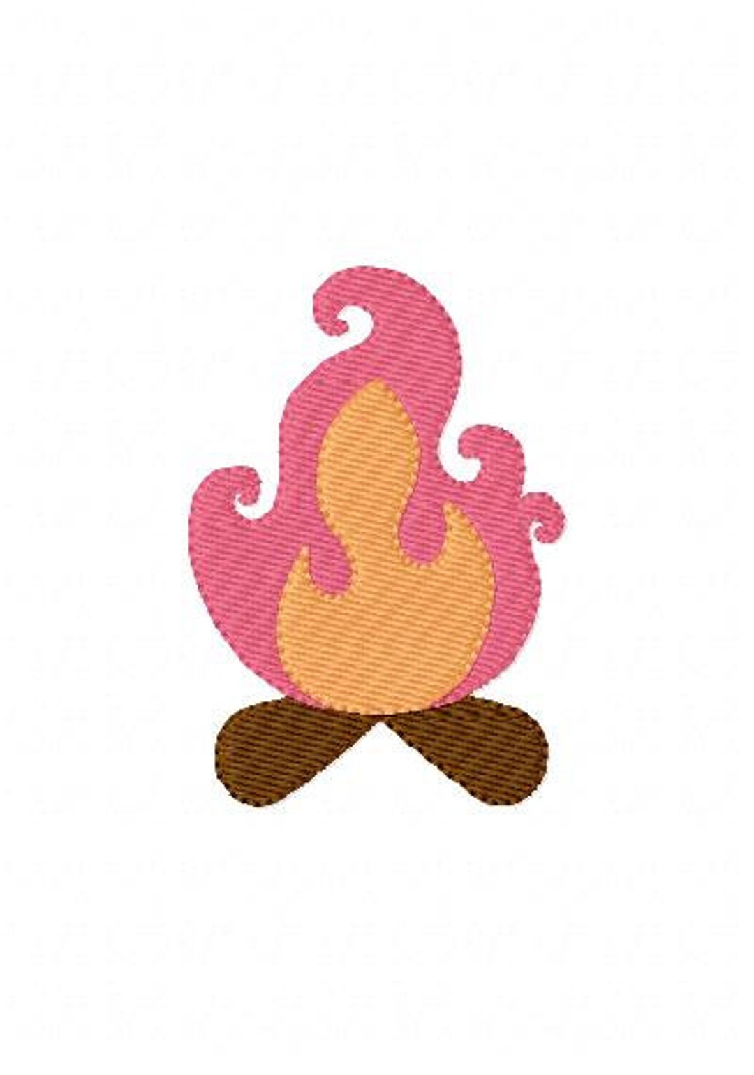 Embroidery Design, Campfire Camp Fire Camping Instant Download ...