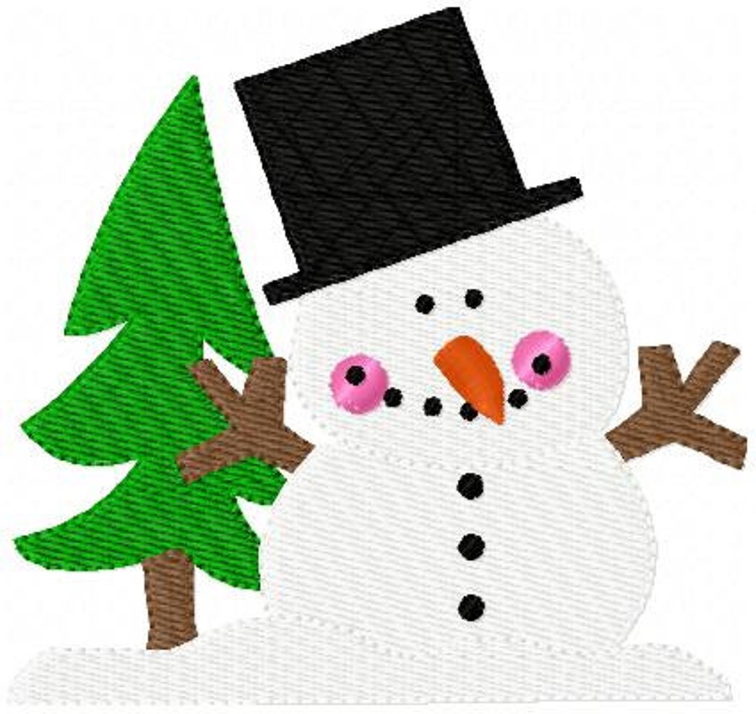 Embroidery Design, Snow Man Snowman Hugs Winter Christmas Machine ...