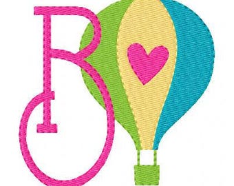 Hot Air Balloon Font - Etsy