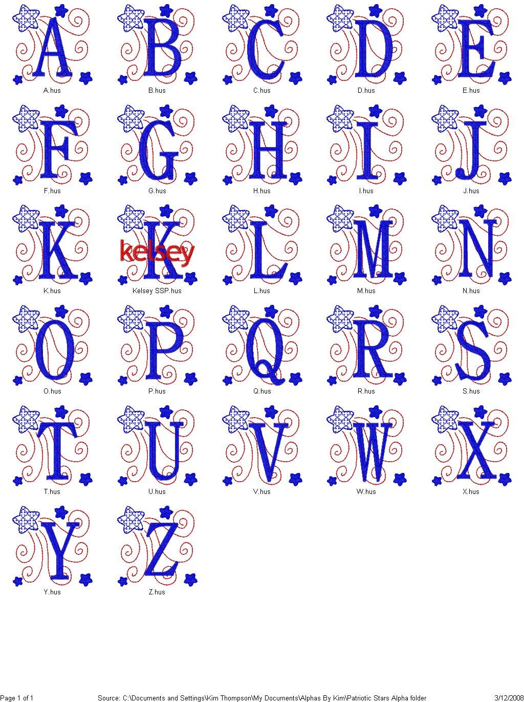 Stars and Stripes Embroidery Design Patriotic Machine | Etsy