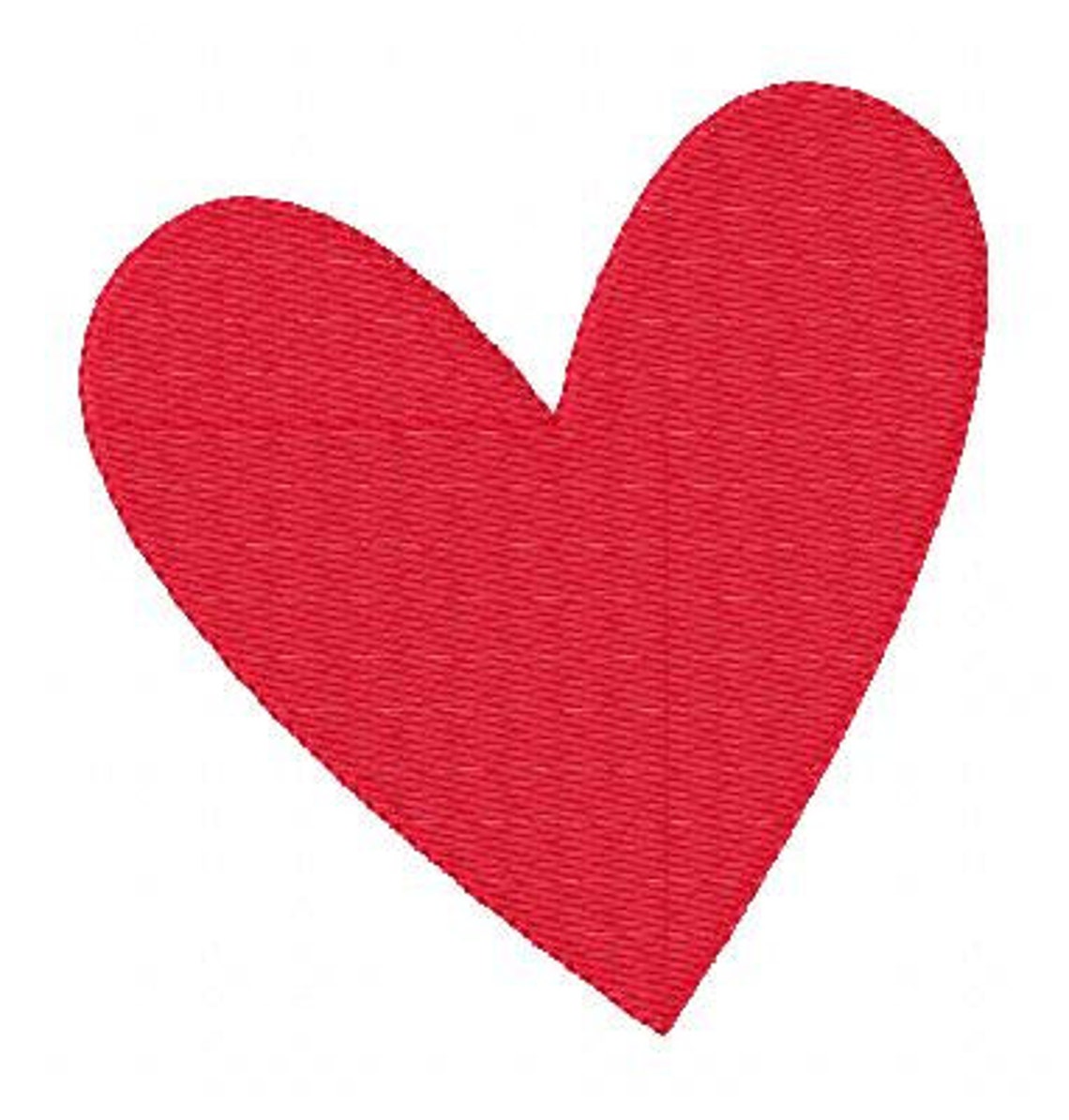 Embroidery Design, Big Heart Valentine // Joyful Stitches - Etsy
