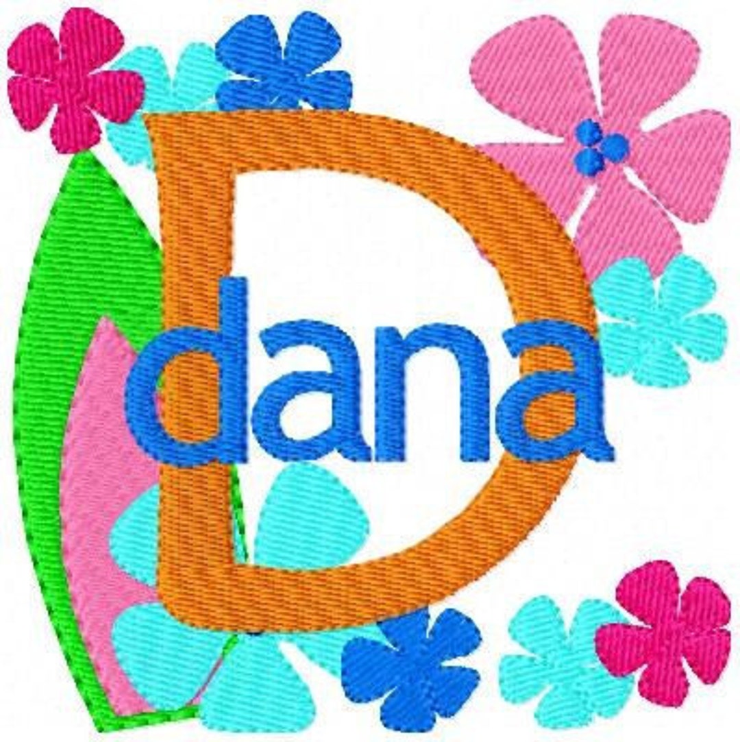 Surf Board Tropical Monogram Machine Embroidery Designs Set // Joyful ...