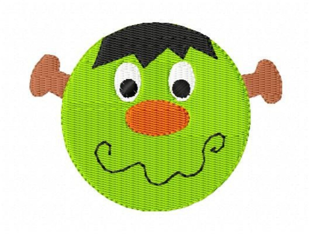Embroidery Design, Frankenstein Halloween , Halloween Embroidery Design ...