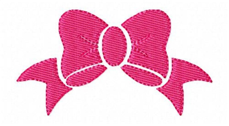 Bow Circle Monogram Embroidery Design Font Set Bow Embroidery - Etsy