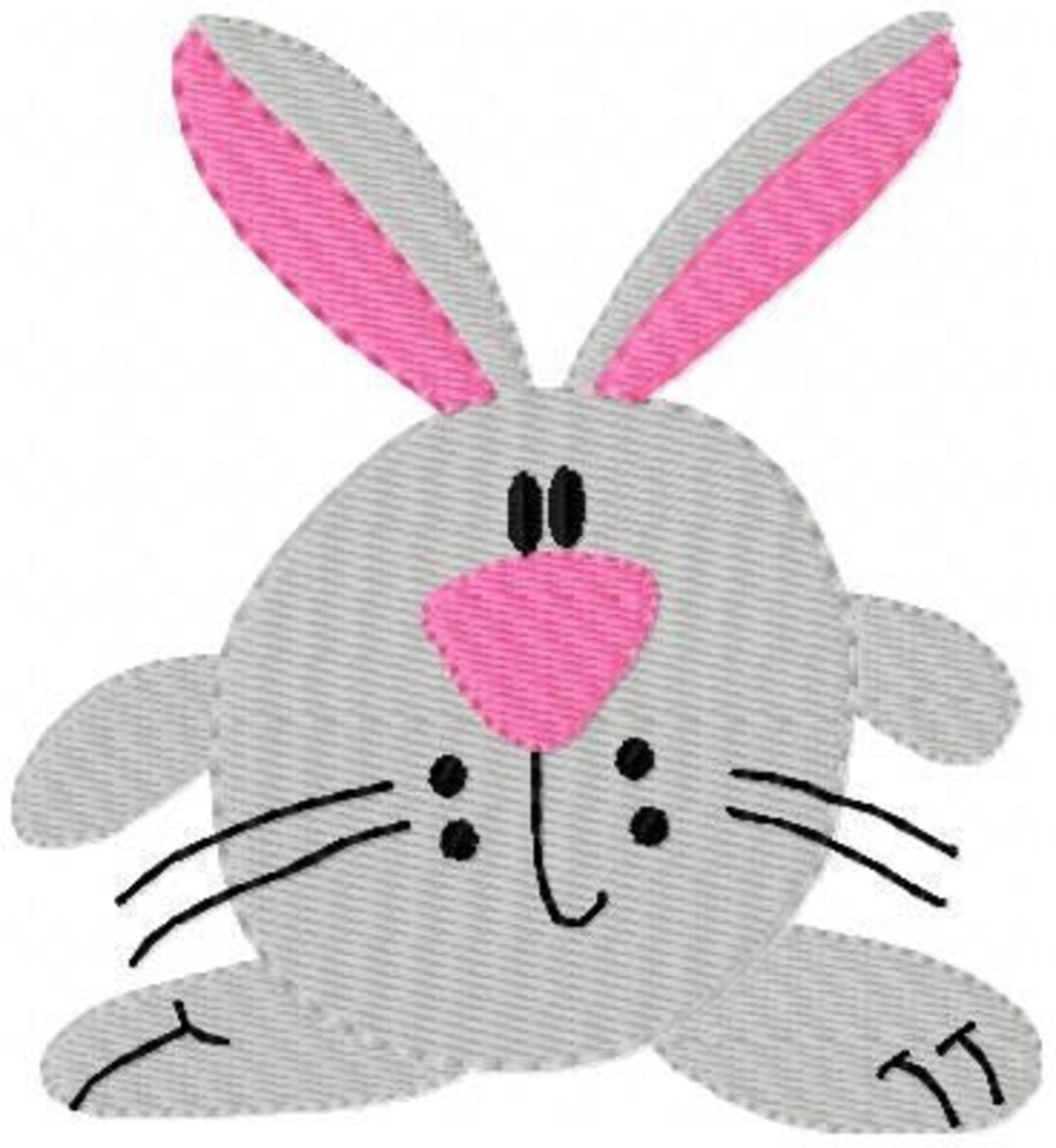 Embroidery Design, Spring Bunny Easter, Joyful Stitches - Etsy