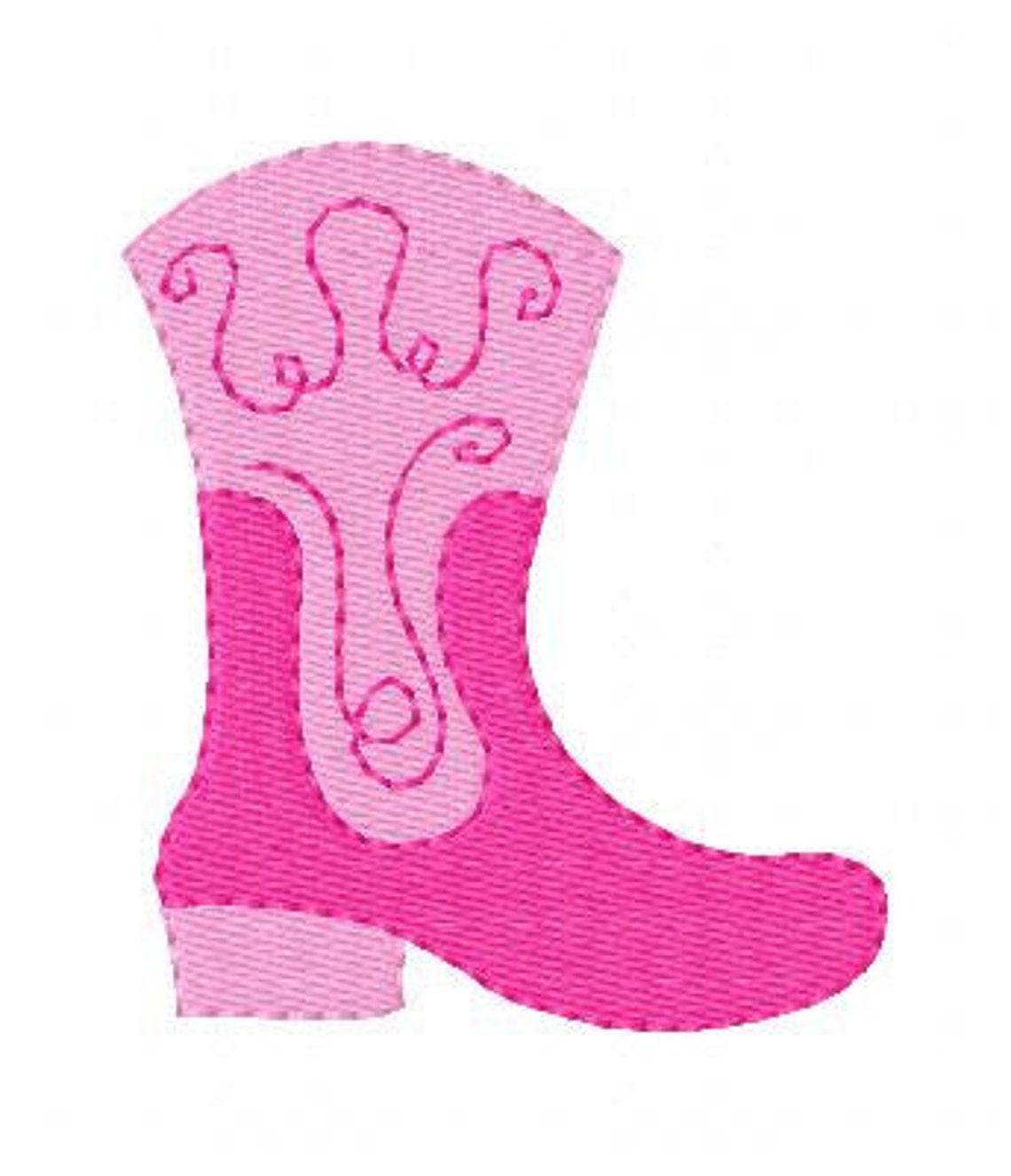 Embroidery Design Cowgirl Boot // Joyful Stitches - Etsy