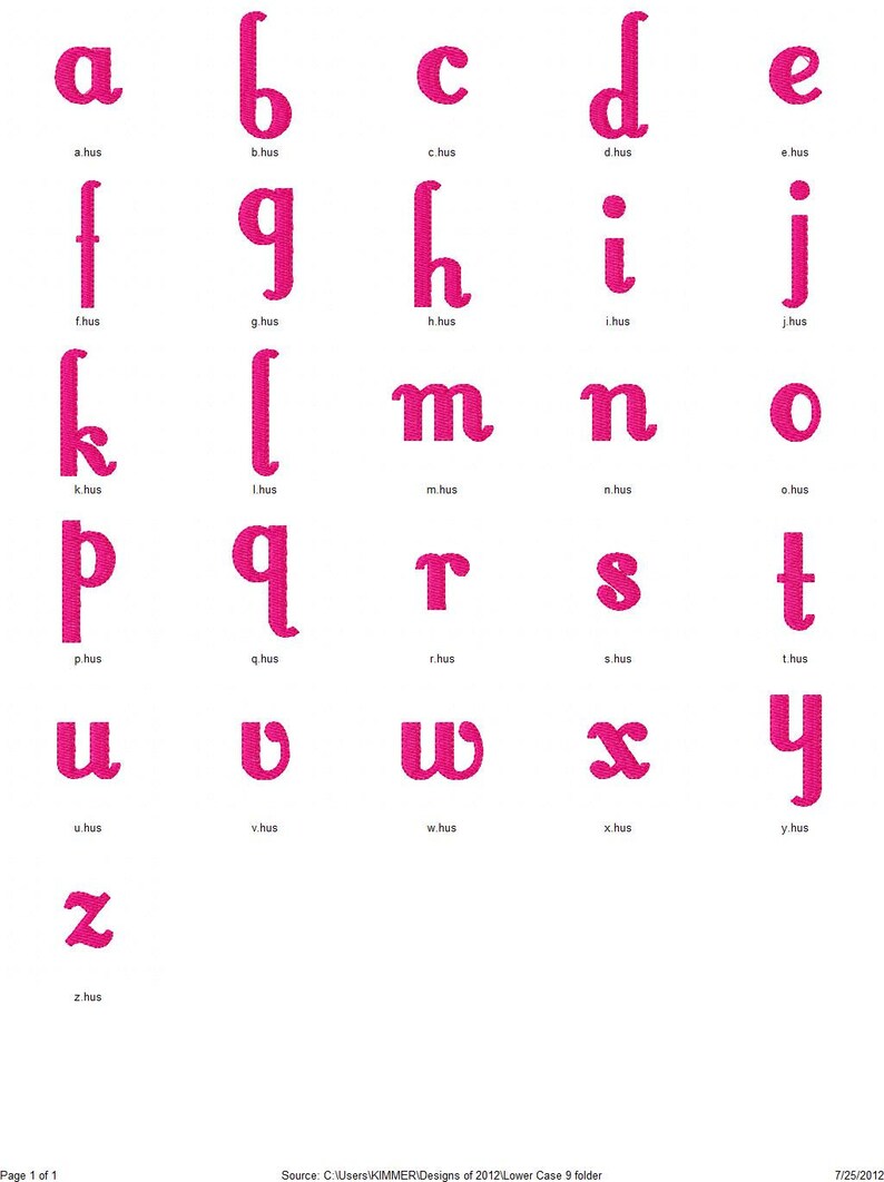 Circle Chevron Machine Embroidery Monogram Font Design Set, Machine ...