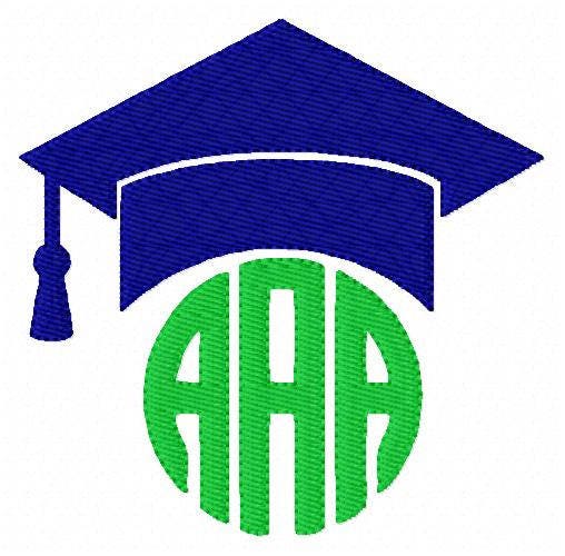 Graduation Cap // Grad // Graduate // Senior // Three Letter | Etsy