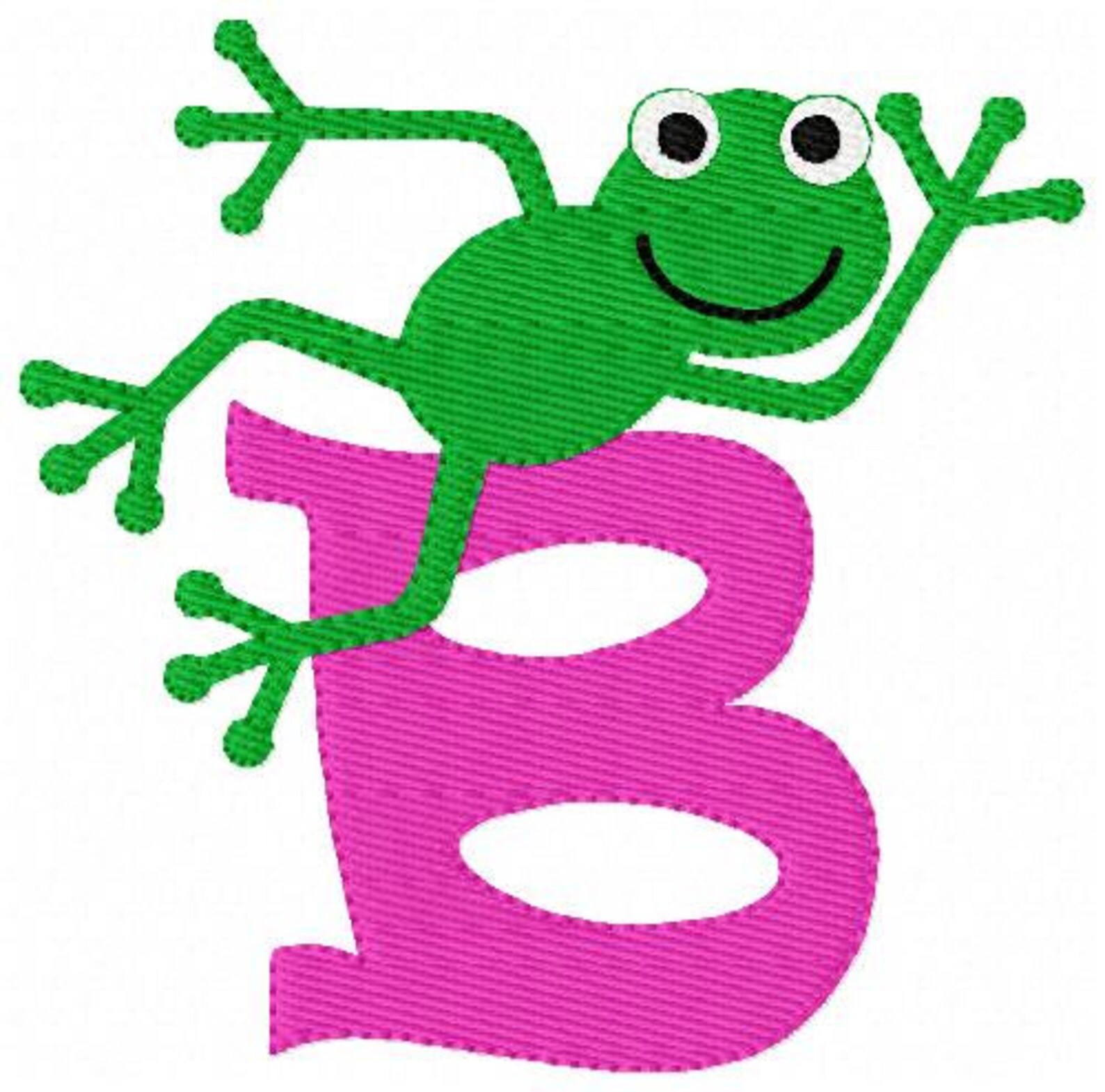 Frog, Embroidery Fonts, Machine Embroidery Designs, Monogram Font ...
