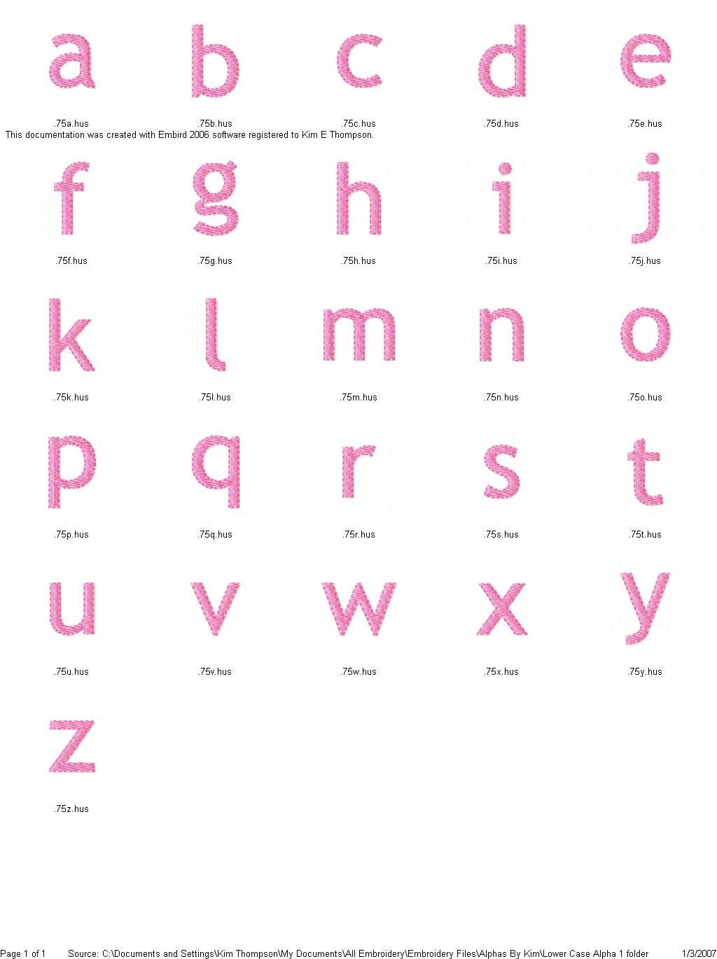 Mini Dots Machine Embroidery Monogram Design Font Set Machine | Etsy