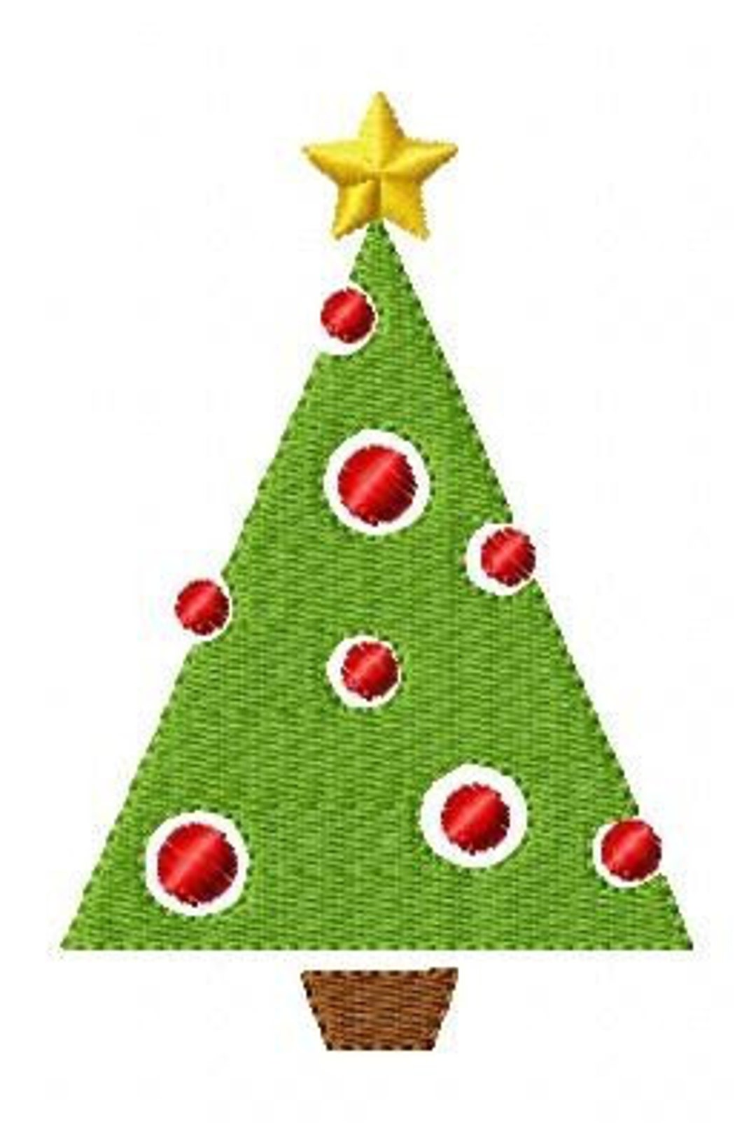 Embroidery Design, Christmas Tree , Christmas Embroidery Design ...