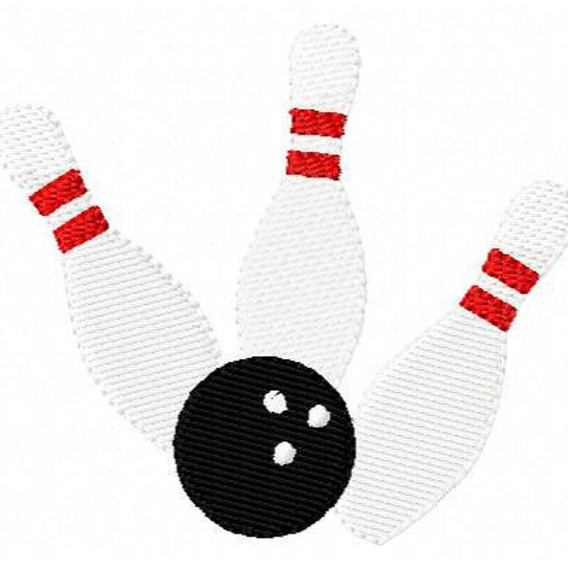 Bowling Embroidery - Etsy