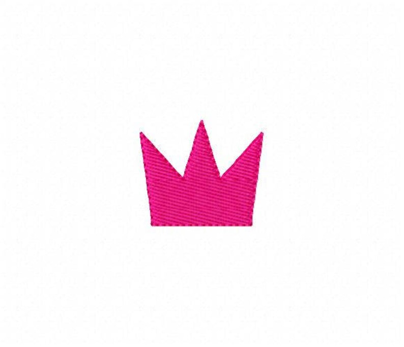 Embroidery Design, Crown // Tiny Crown // //princess Embroidery Design ...