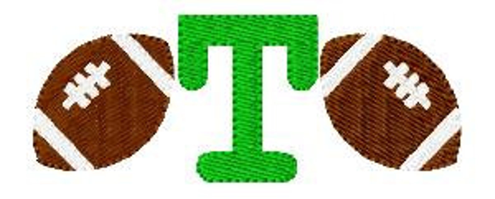 Football // Mini Monogram Machine Embroidery Design // Sports ...