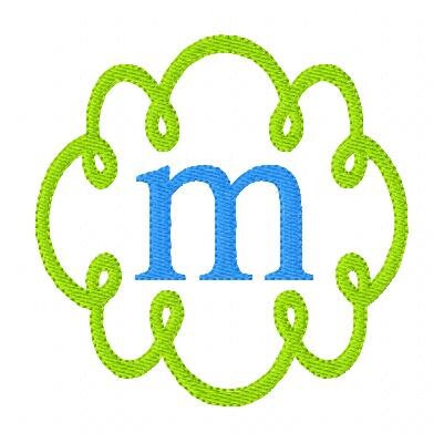 Swirly Doodle Embroidery Designs Machine Embroidery Monogram | Etsy