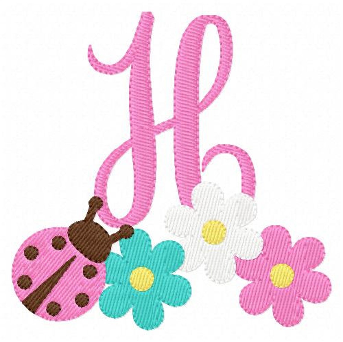 Floral Machine Embroidery Font Embroidery Design Embroidery - Etsy