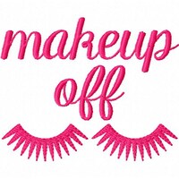 Makeup Embroidery Designs Bundle: Machine-stitched Beauty Accessories ...