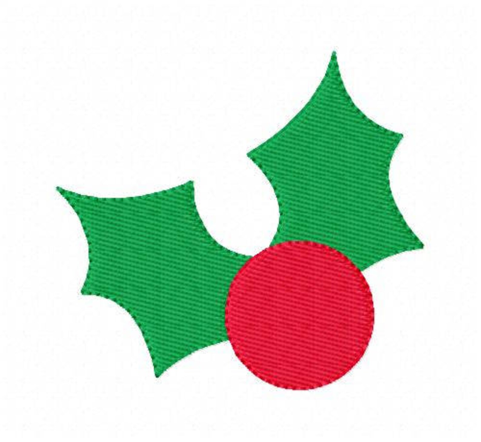 Holly & Berries Embroidery Design Christmas Embroidery - Etsy