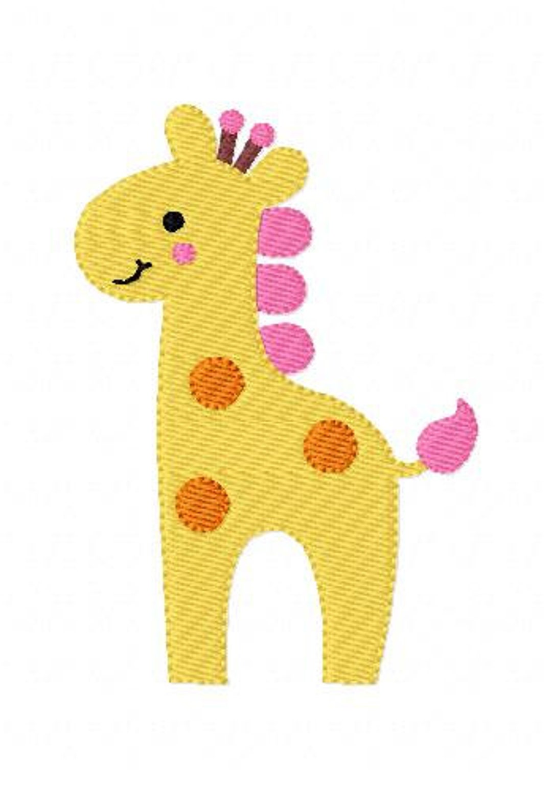 Embroidery Design, Giraffe 16 // Joyful Stitches - Etsy