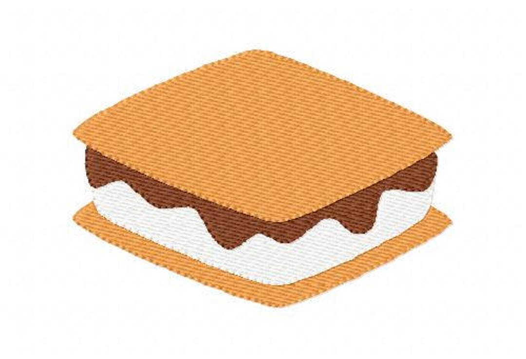 Smore Embroidery Design // Camping // Campfire // Embroidery Design ...