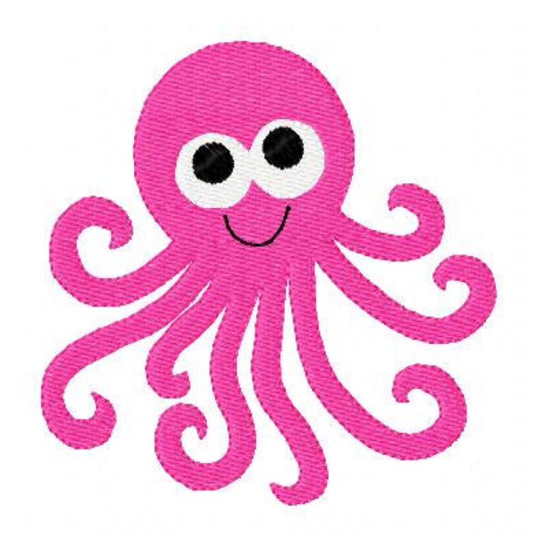 Octopus Machine Embroidery Design, Summer Embroidery Design, Joyful ...