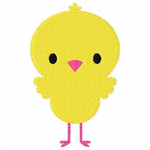 Chick Embroidery - Etsy
