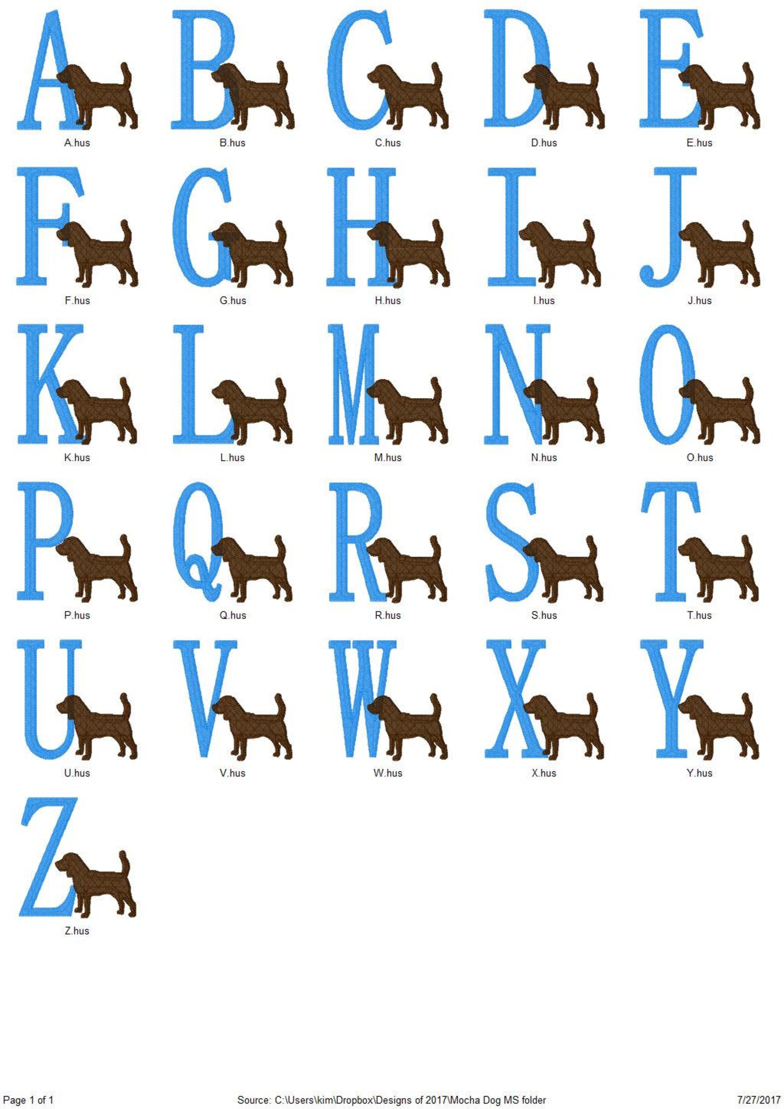 Dog, Labrador, Retriever, Lab, Monogram Machine Embroidery Font Design ...