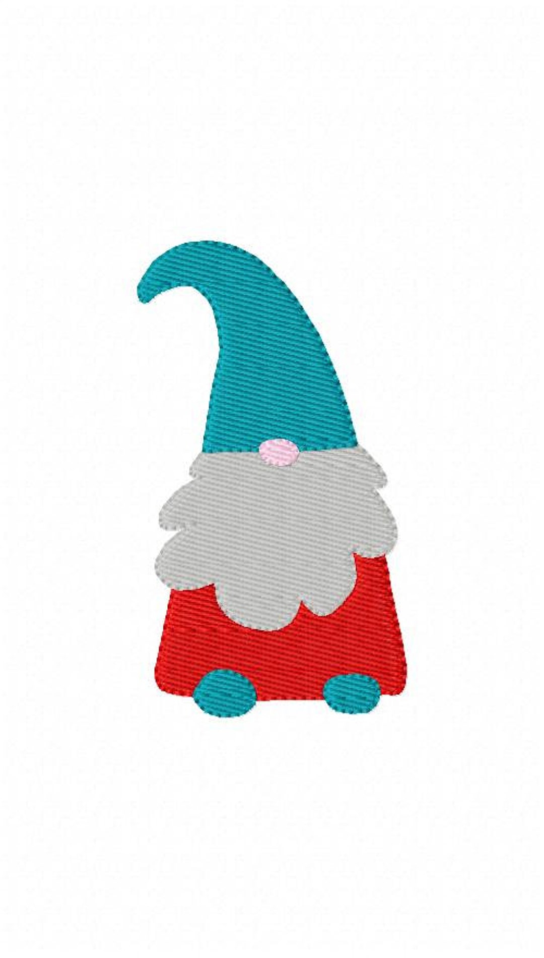 Cute Gnome Machine Embroidery Design With Bonus, 2 Sizes, Machine ...