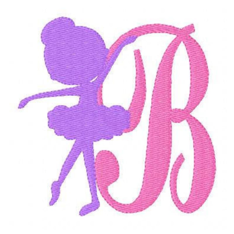 Ballerina Monogram - Etsy