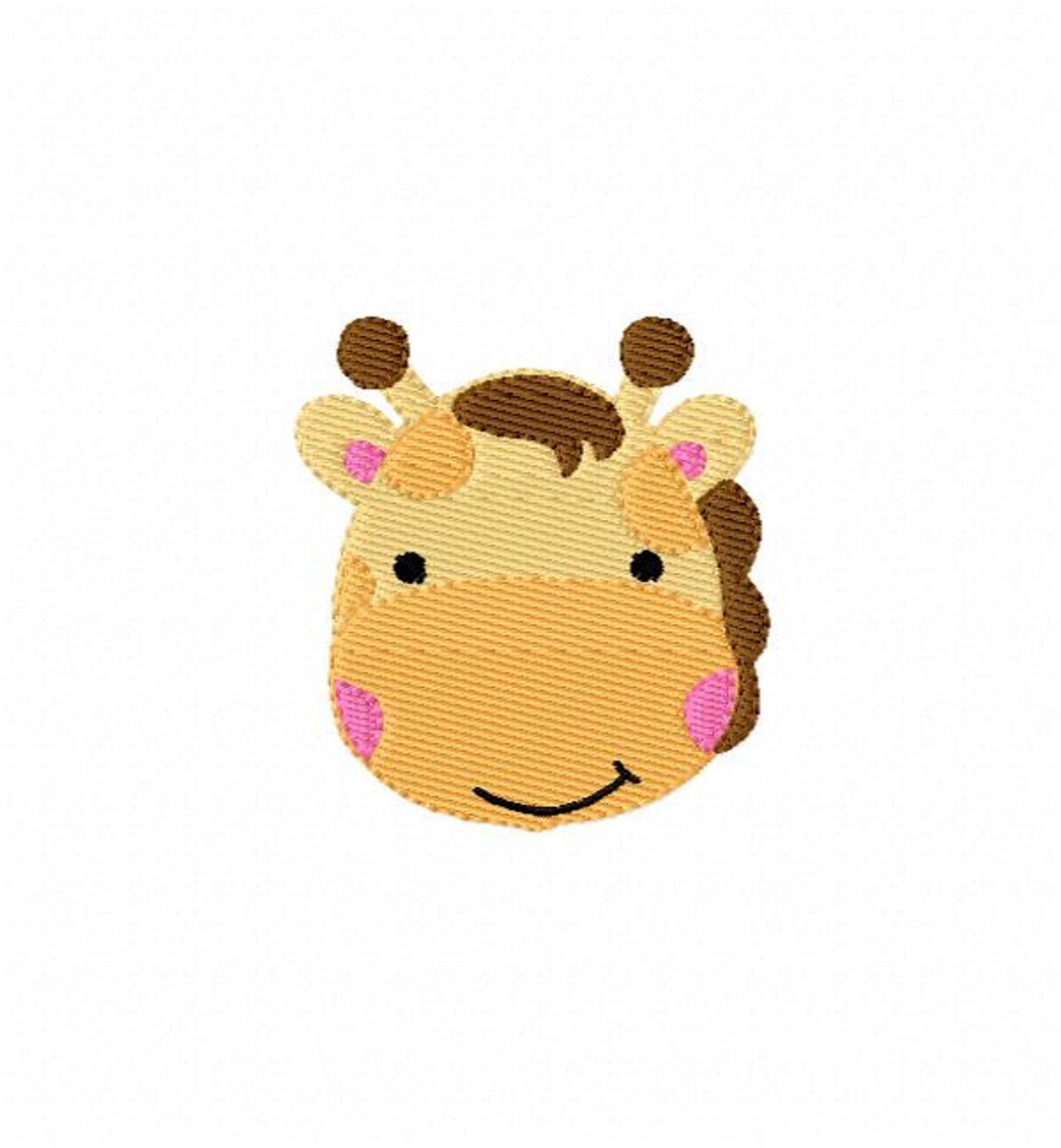 Small Giraffe Embroidery Design Baby Cutie, Giraffe Embroidery Design ...