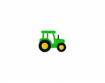 Tractor Embroidery Design, Tiny, Small, Mini, Farm, Joyful Stitches - Etsy