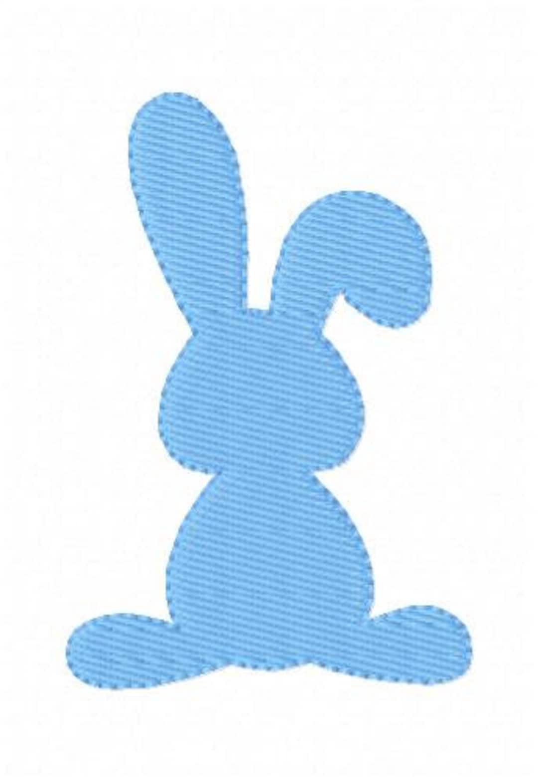 Bunny Rabbit Machine Embroidery Design With 2 Sizes Included, Easter ...