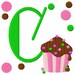 Cupcake Fun With Sprinkles Monogram Embroidery Font Designs, Birthday ...