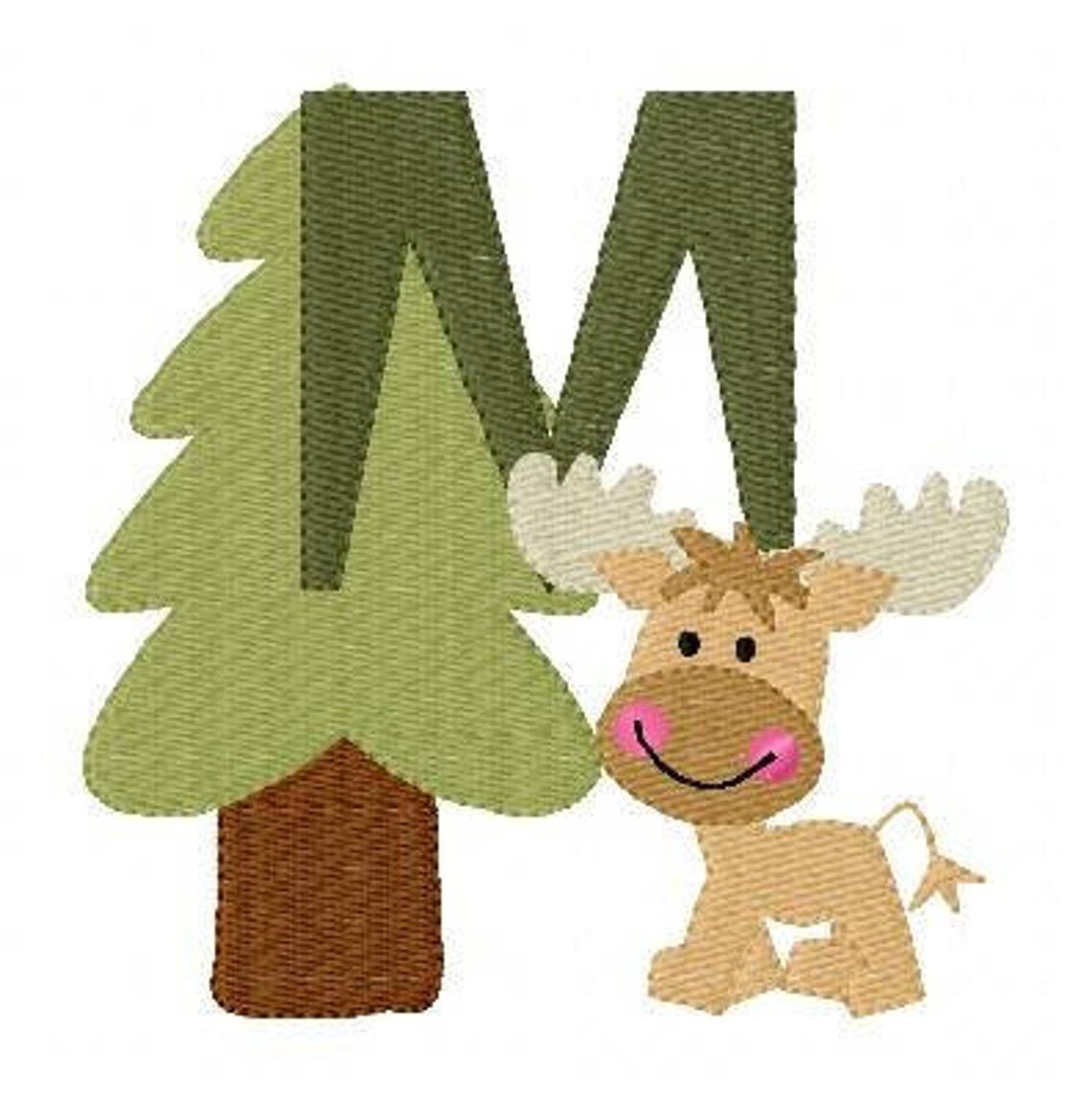 Deer Hunting Machine Embroidery Designs Moose Embroidery | Etsy