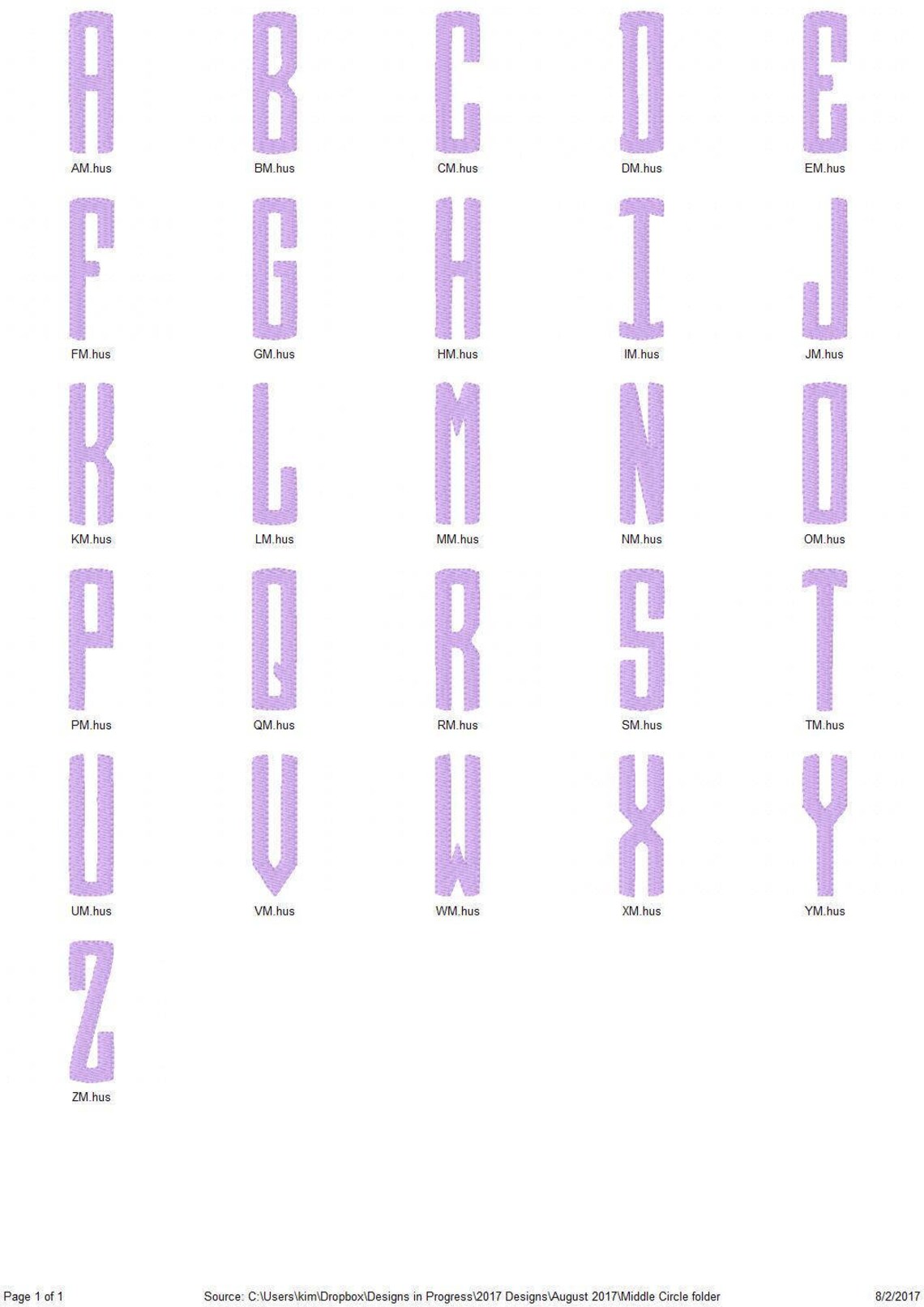 Oval With Dots// Circle // Three Letter // Simply Sweet // | Etsy