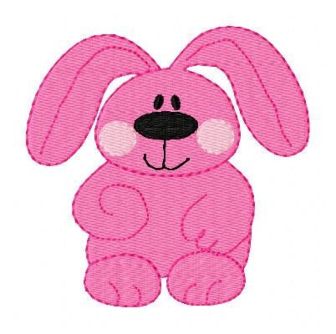 Embroidery Design, Bunny Rabbit Embroidery Design // Easter Embroidery ...