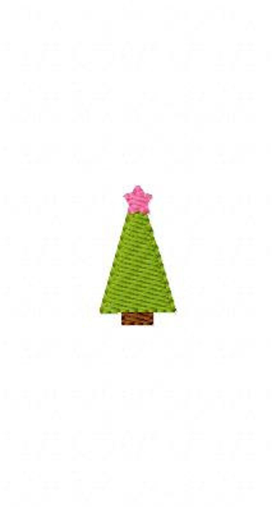 Embroidery Design, Mini Christmas Tree // Joyful Stitches - Etsy