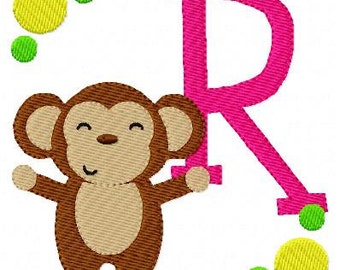 Bold Monogram Font Machine Embroidery Designs - Etsy