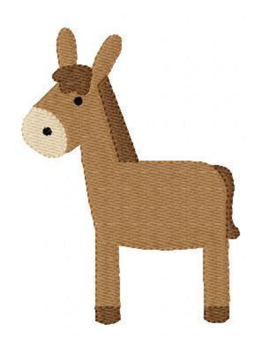 Embroidery Design, Donkey Nativity // Joyful Stitches - Etsy