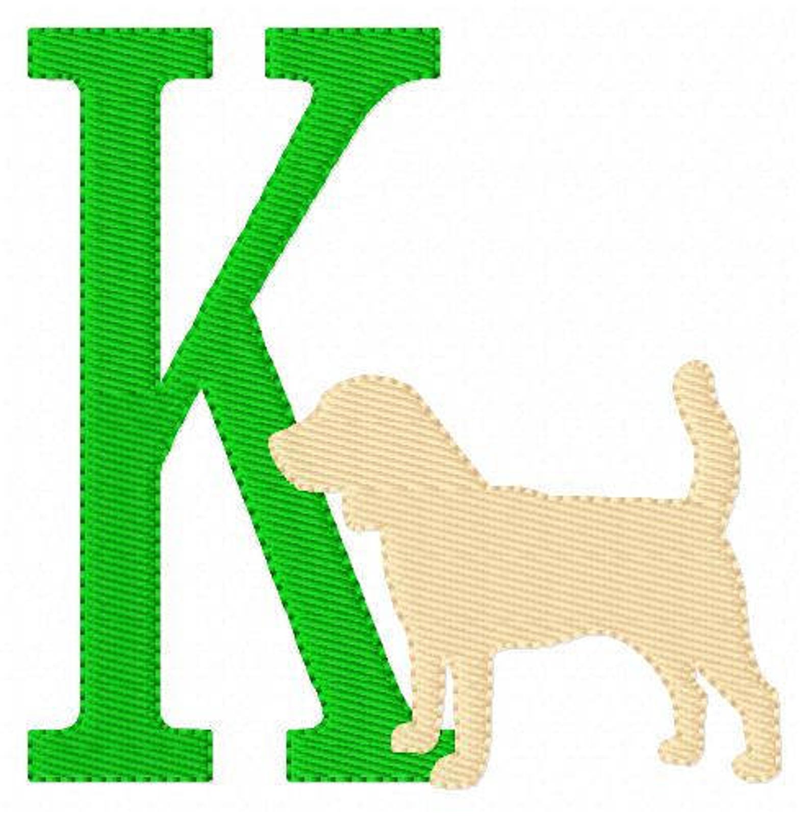 Dog, Labrador, Retriever, Lab, Monogram Machine Embroidery Font Design ...