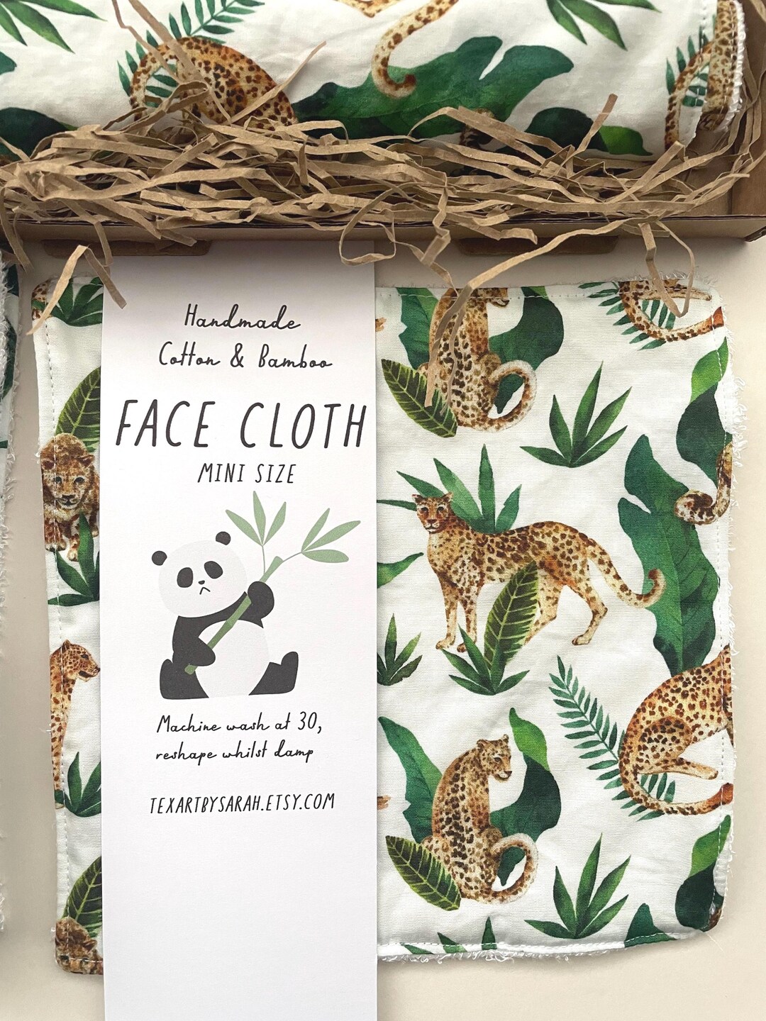Bamboo Face Cloths: Handmade Reusable Mini Flannel Wipes - Etsy UK